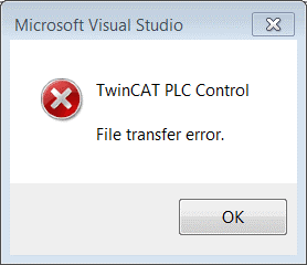 TwinCAT 3 Login及Online界面常见问答: 更新PLC程序后重新激活并Login，出现Login failed for application 'Port_851'，调试电脑报 ...